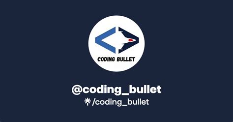 Coding Bullet Linktree