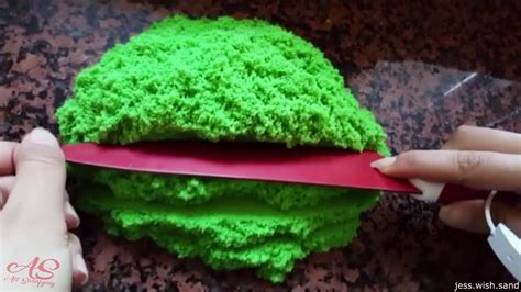 Extremely Satisfying Kinetic Sand Compilation Super Crunchy Asmr 16