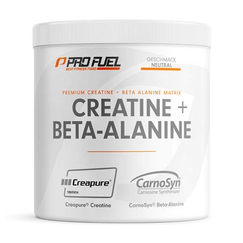 CREATINE BETA ALANINE Creapure CarnoSyn