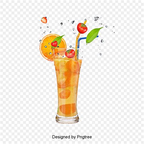 주스 청량음료 잔 고화질 이미지 소재 주스 클립 아트 체리 주스 벡터 Png 일러스트 및 Psd 이미지 무료 다운로드 Pngtree