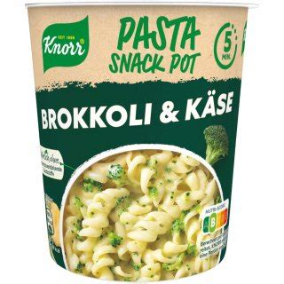 Knorr Pasta Snack Brokkoli Käse Sauce g Packung
