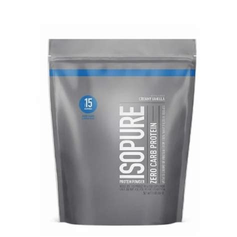 Isopure Zero Carb Protein Powder Creamy Vanilla 1 Lb 454 G 1 Lb