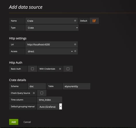 Grafana Quantumleap