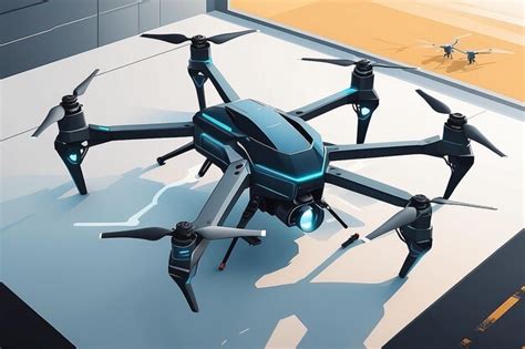Premium Photo Autonomous Drone Swarm Inspectors