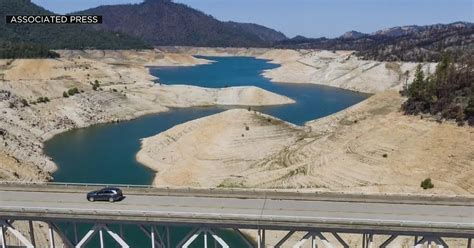 Dramatic Photos Show How Storms Filled California Reservoirs Cbs