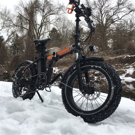 Snow Biking Lamoka Ledger
