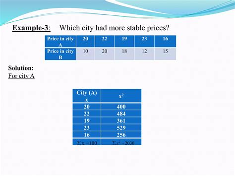 Coefficient Of Variation PPT