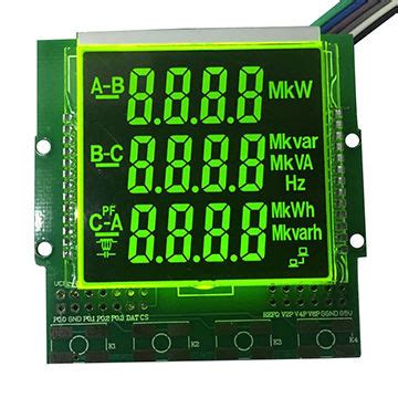 Buy Wholesale China Alphanumeric Lcd Module For Water Meter Application Alphanumeric Lcd