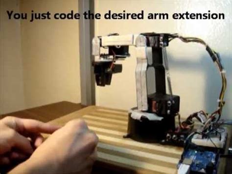 Robotic Arm With Inverse Kinematics YouTube