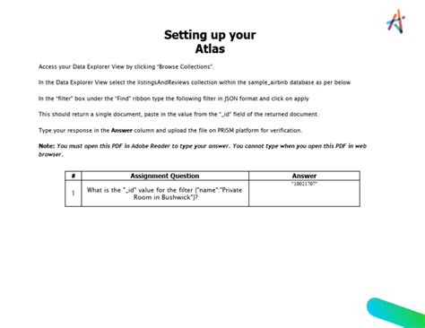 setting up your atlas pdf