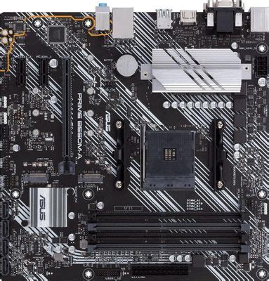 Материнская плата ASUS PRIME B550M-A/CSM, SocketAM4, AMD B550, mATX ...