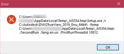 solved dwg trueview 2019 does not install on windows 10 64 bit