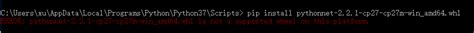 错误modulenotfounderror no module named clr win10 python3 7 安装pip 安装
