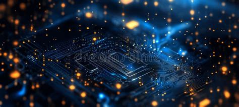 Futuristic Quantum Computing Circuit Board Stock Illustrations 5 111 Futuristic Quantum