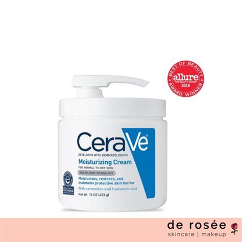 Cerave Moisturizing Cream With Pump 454ml Lazada Ph