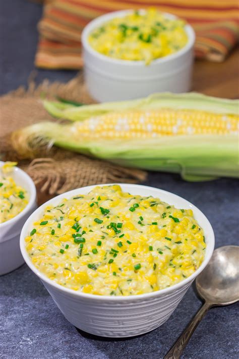 Cheesy Creamed Corn Spicedblog