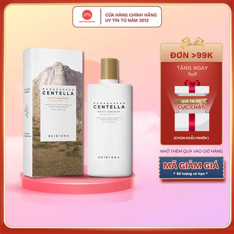 Kem Chống Nắng Rau Má Skin1004 Madagascar Centella Air Fit Suncream