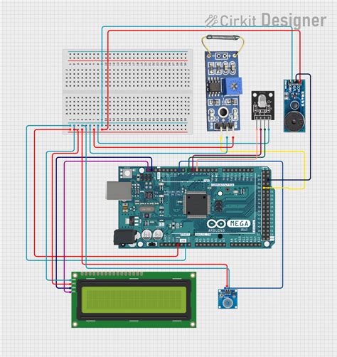 Arduino Mega 2560 Controlled Rgb Led Touch Sensor And Lcd Display