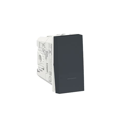 Interruptor Bipolar Paralelo Grafite Schneider Electric Santil