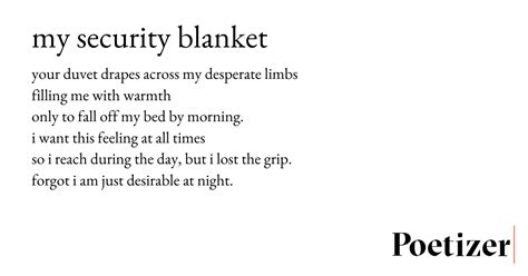 My Security Blanket