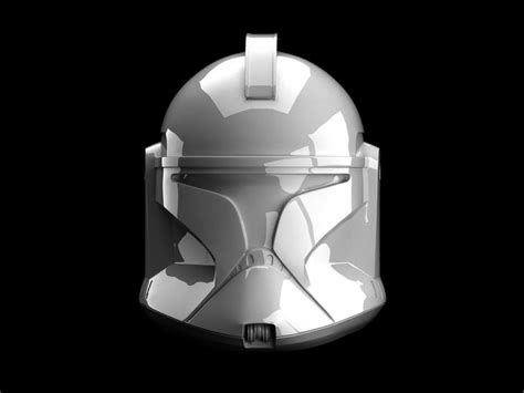 Clone Helmet Attack Of The Clones Phase 1 Star Wars 3d Etsy