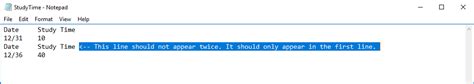 C Avoid Appending First Line When Writing To A Text File Stack