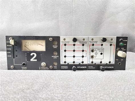 Studer A80 Pre Channel Module Reverb
