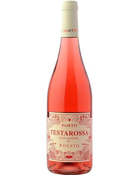 Pasetti Testarossa 2023 Terre Aquilane IGP Rosato Vino Rosato Cl