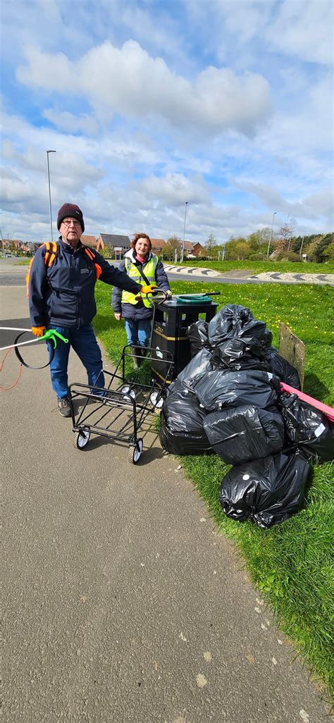 Ashington Community Litter Project Scott Has Been Out Picking With Tommy Johnson Joanne