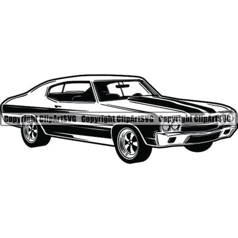 Muscle Car Svg Etsy