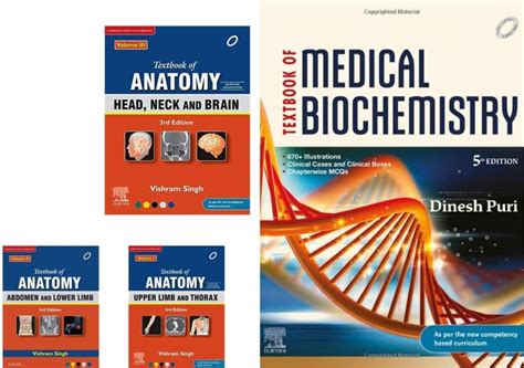 Mbbs 1st Prof Vishram Sing Gross Anatomypuri Biochemistry Buy Mbbs