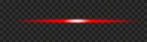 Hd Red Lens Flare Line White Light In Center Effect Png Citypng