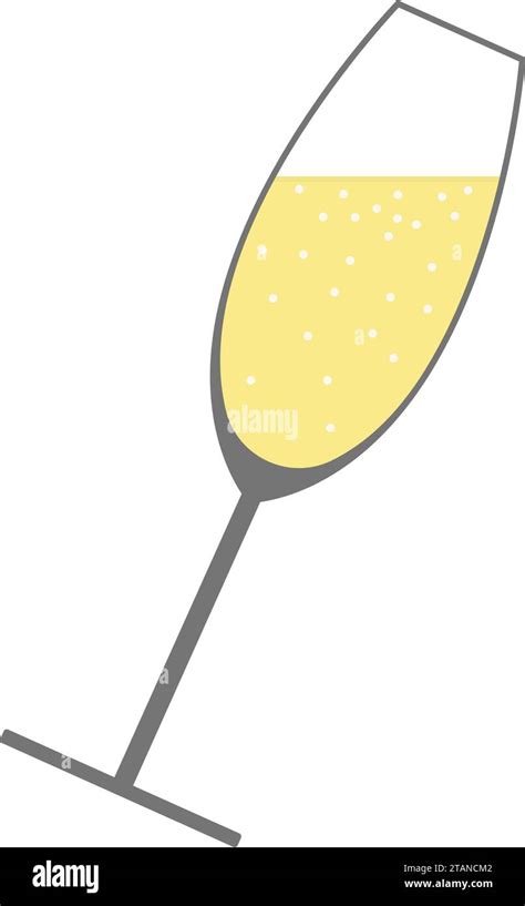 Champagne Glass Icon Vector Illustration Stock Vector Image And Art Alamy