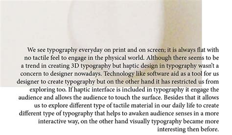 haptic design poster on behance