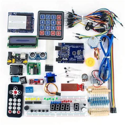 KIT DE DÉMARRAGE complet pour Arduino compatible R3 avec module d