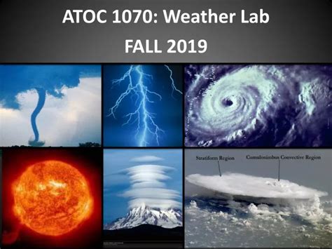 Ppt Weather Lab Fall 2019 Overview And Guidelines For Experiments