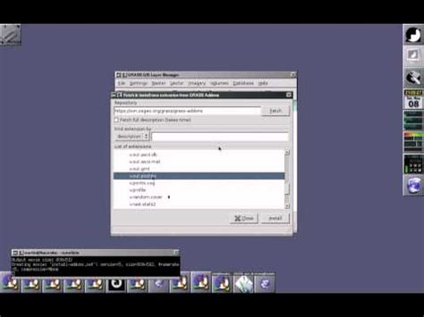 WxGUI Extension Manager YouTube