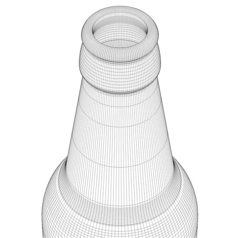 Heineken Beer Bottle 3d Model