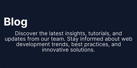 Blog Nuxt Saas Template