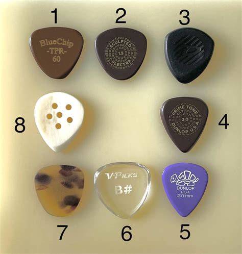 What Pick Shapes Do You Wish Existed More In Comments R Gypsyjazz