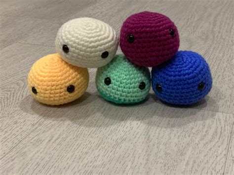 Free Mini Stress Ball Crochet Pattern Ribblr