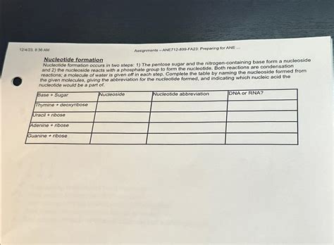 Solved Biochem Chegg Com