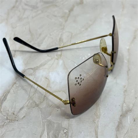 Oversize Rimless Rhinestone Sunglasses Eyeglasses Frames Tj1 G2 6 Etsy