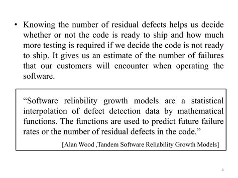 software reliability growth model pptx computer software and