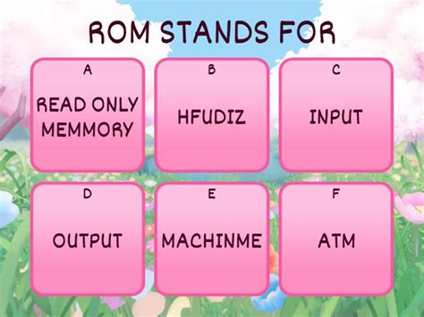 Computer Quiz