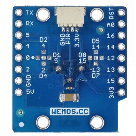 PIR Shield WEMOS Documentation