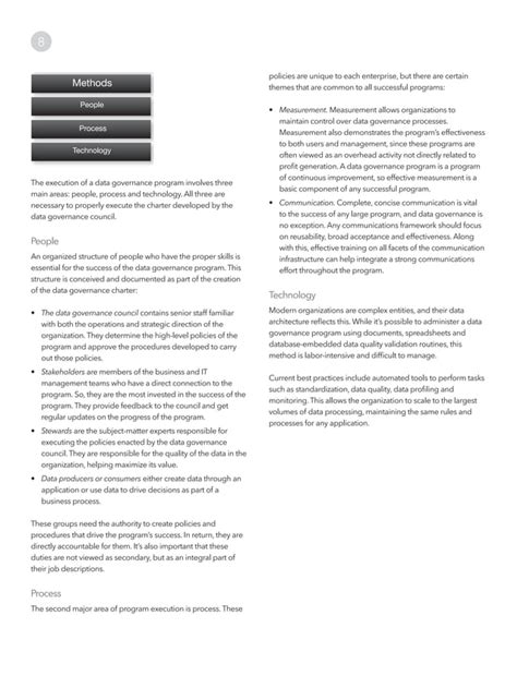 Sas Data Governance Framework 107325 Pdf