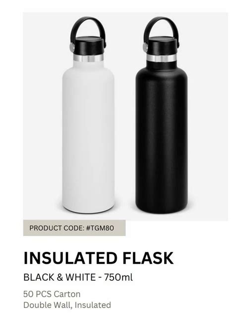 Stainless Steel 750 Ml Insulated Flask Bottles At ₹ 190 Piece In Nagpur Id 2852928213212