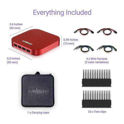Saleae Logic Pro 16 Logicanalogue Analyser Sal 00115 Debug Store