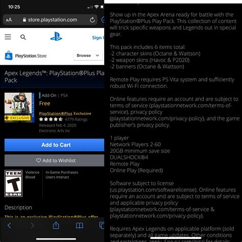 Free Apex Legends™ Playstation®plus Play Pack Available Ps Plus